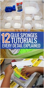12 Glue Sponges Tutorials - Every Detail Explained - Teach Junkie