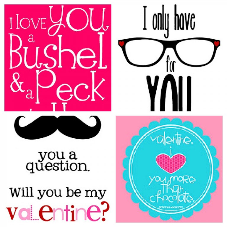 11 Valentine's Day Gift Printables {Goodie Bag} - Teach Junkie