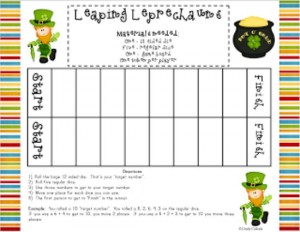 7 St. Patrick's Day Math Free Downloads - Teach Junkie