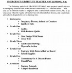 Art and Music Sub Plan Ideas - Teach Junkie