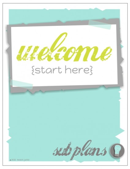 How To Create a Sub Plan, Sub Binder and Emergency Sub Plans - Teach Junkie