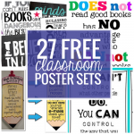 27 Classroom Poster Sets: Free and Fantastic - Teach Junkie