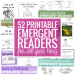 52 Free Emergent Readers for All Year Long - Teach Junkie