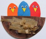 Spring Themed Crafts DIY Birds Nest - Teach Junkie