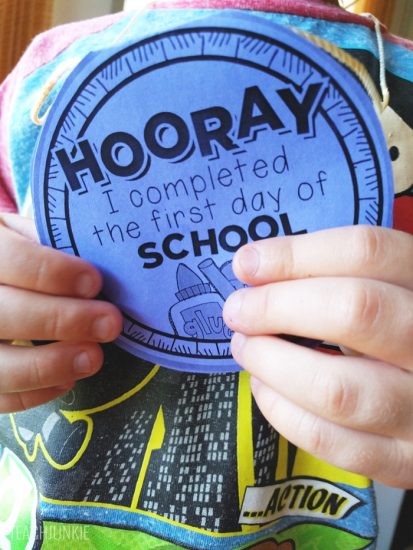 FREE First Day of School Necklaces (Editable) - Teach Junkie