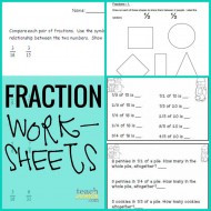 Fractions - 20 Ready to Go Resources and Activities - Teach Junkie