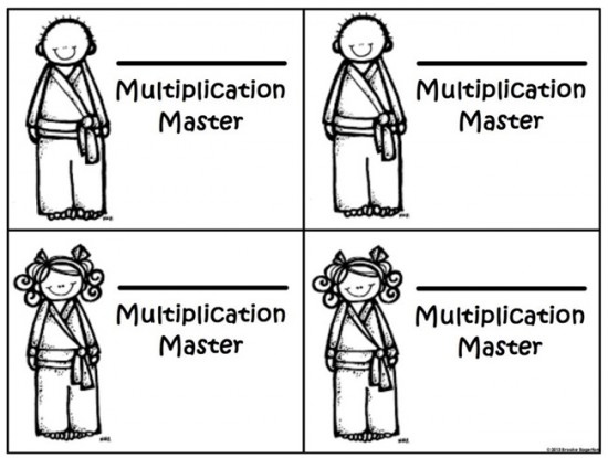 14 Easy Multiplication Charts and Tips - Teach Junkie