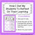 Teaching Self Reflection - Sticky Note Style - Teach Junkie