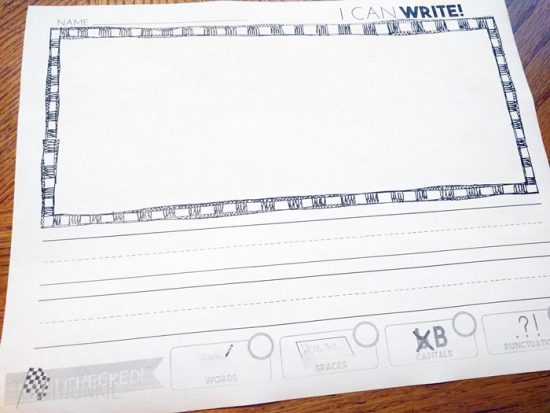 Writing Paper With Editing Checklist FREEBIE - Teach Junkie