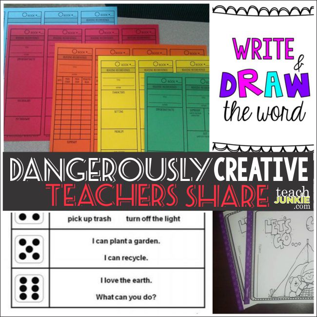 Dangerously Creative Teaching Idea Tuesday 4 21 Teach Junkie